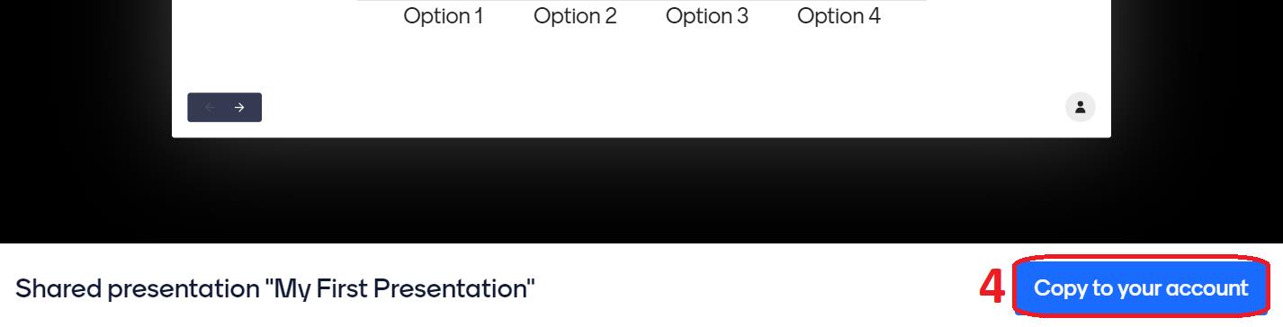 Copy and share your Mentimeter presentation in a different account ...